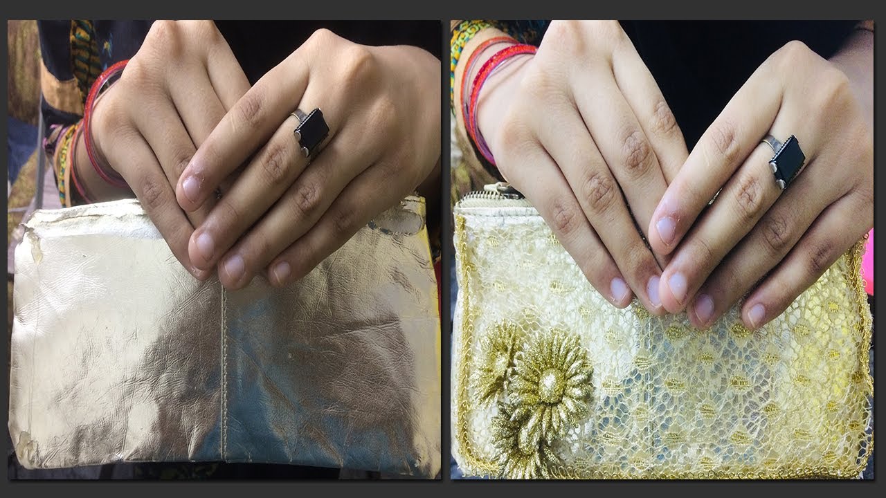 DIY Beg - How To Make Old Beg Look New. - YouTube