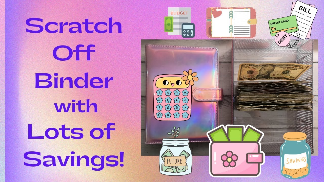 Scratch Off Binder With Lots of Savings!!! - YouTube