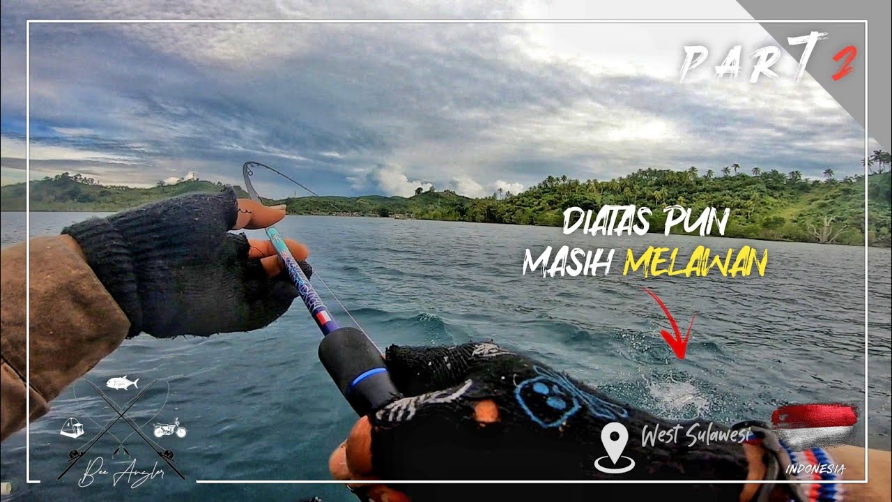 Waktu Senja Dia Sambar | Capung 762 Ft. Micro Jig 20 gram | Ultralight ...