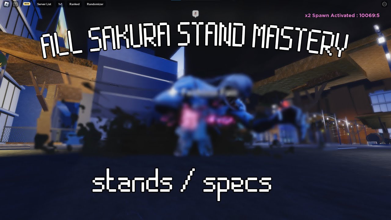 All sakura stand MASTERY Stands! - YouTube