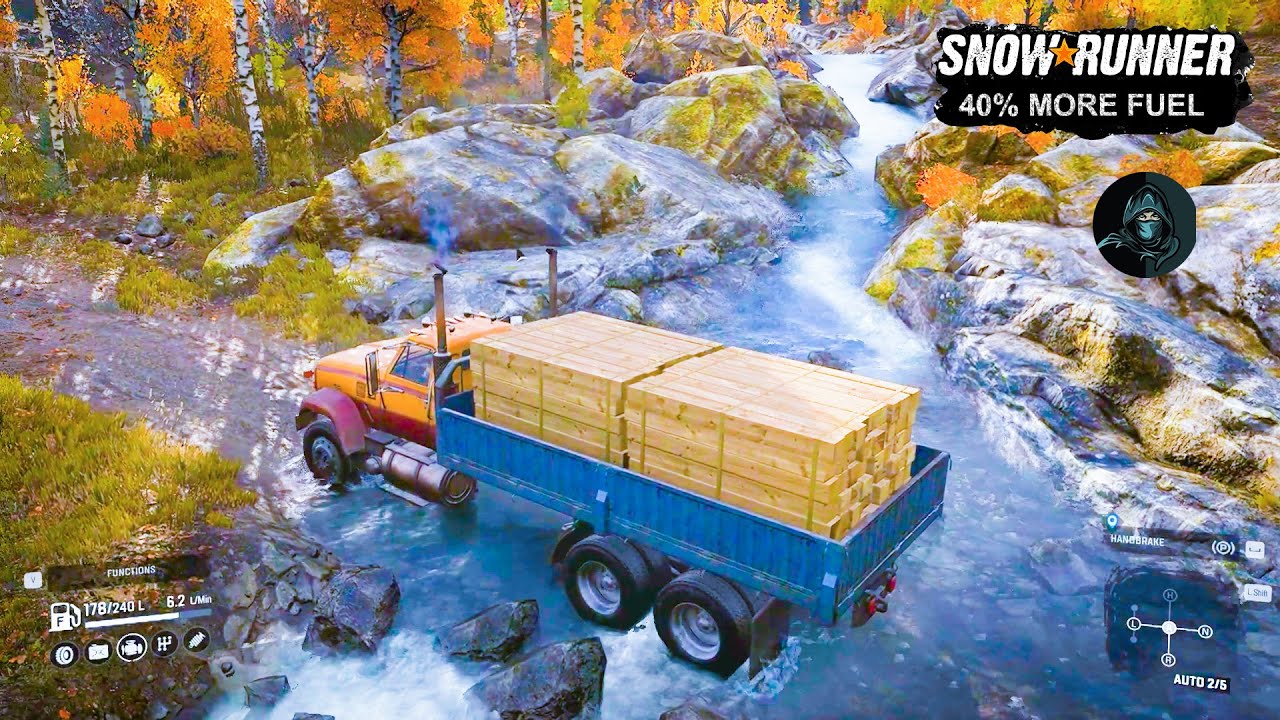 Snow Runner game | Old Bridge Recondition Part 1 - YouTube