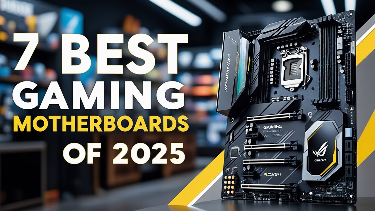 🔥 Don’t Miss These 7 Best Gaming Motherboards of 2025 - YouTube