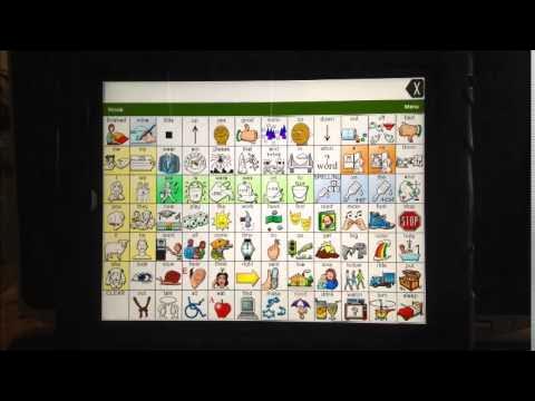 LAMP Words For Life AAC app adding a word - YouTube