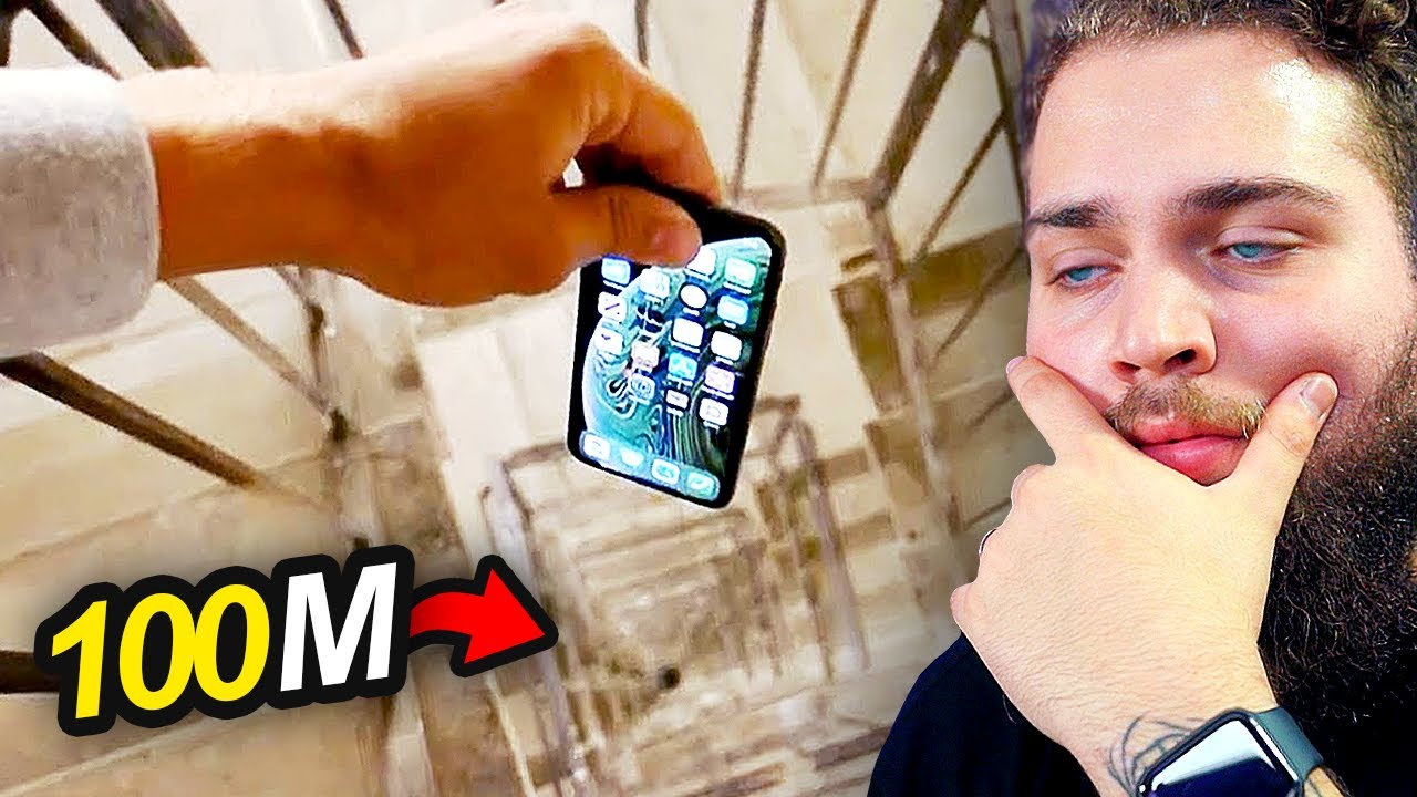 ESTE É O DESAFIO MAIS IDIOTA DE SEMPRE - Phone Drop Challenge - YouTube