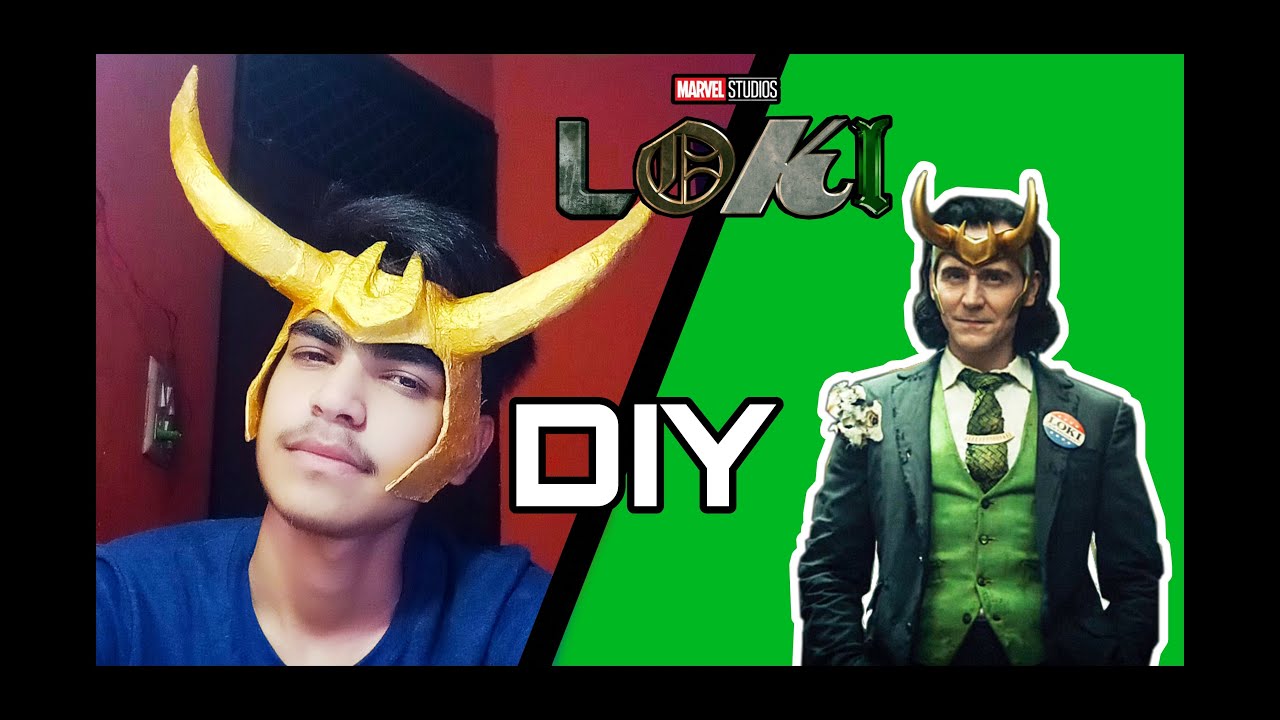 How to make Loki Horns/Helmet DIY(TUTORIAL)#loki2021 - YouTube