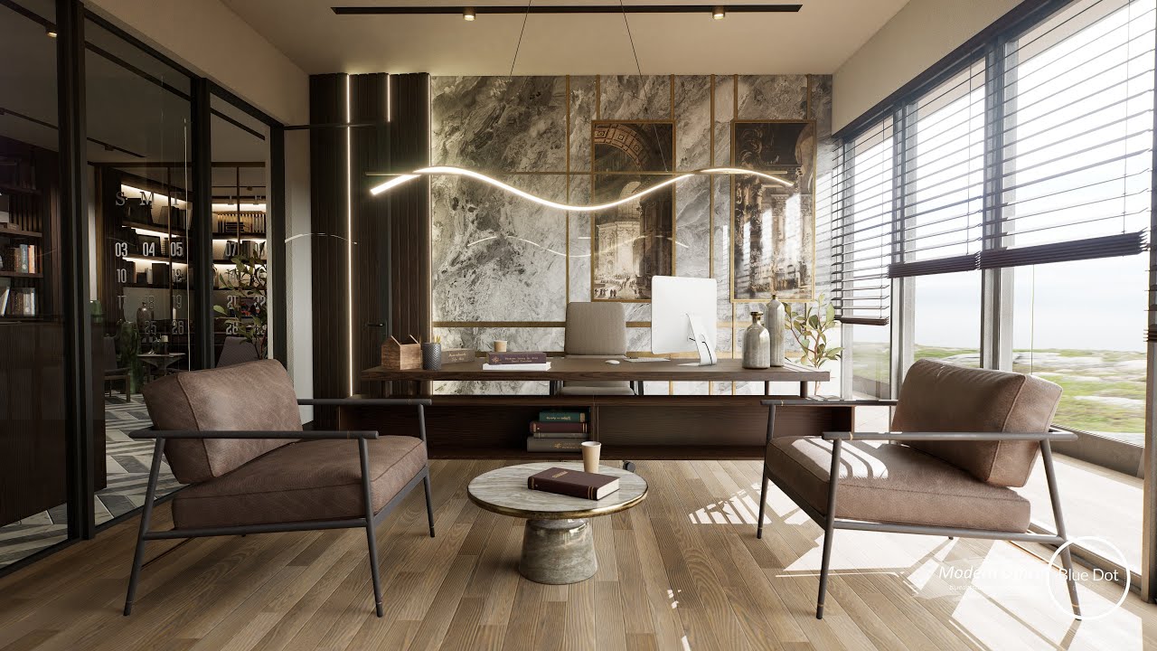 Blue Dot Studios | Modern Office UE5 - YouTube