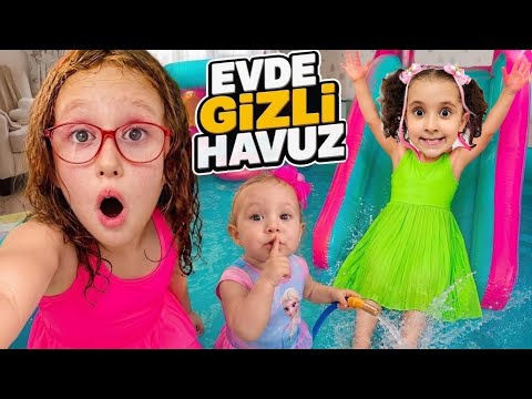 BAHAR BANU ALYA VE ASEL MİRA EVE GİZLİ HAVUZ KURDU !! 
