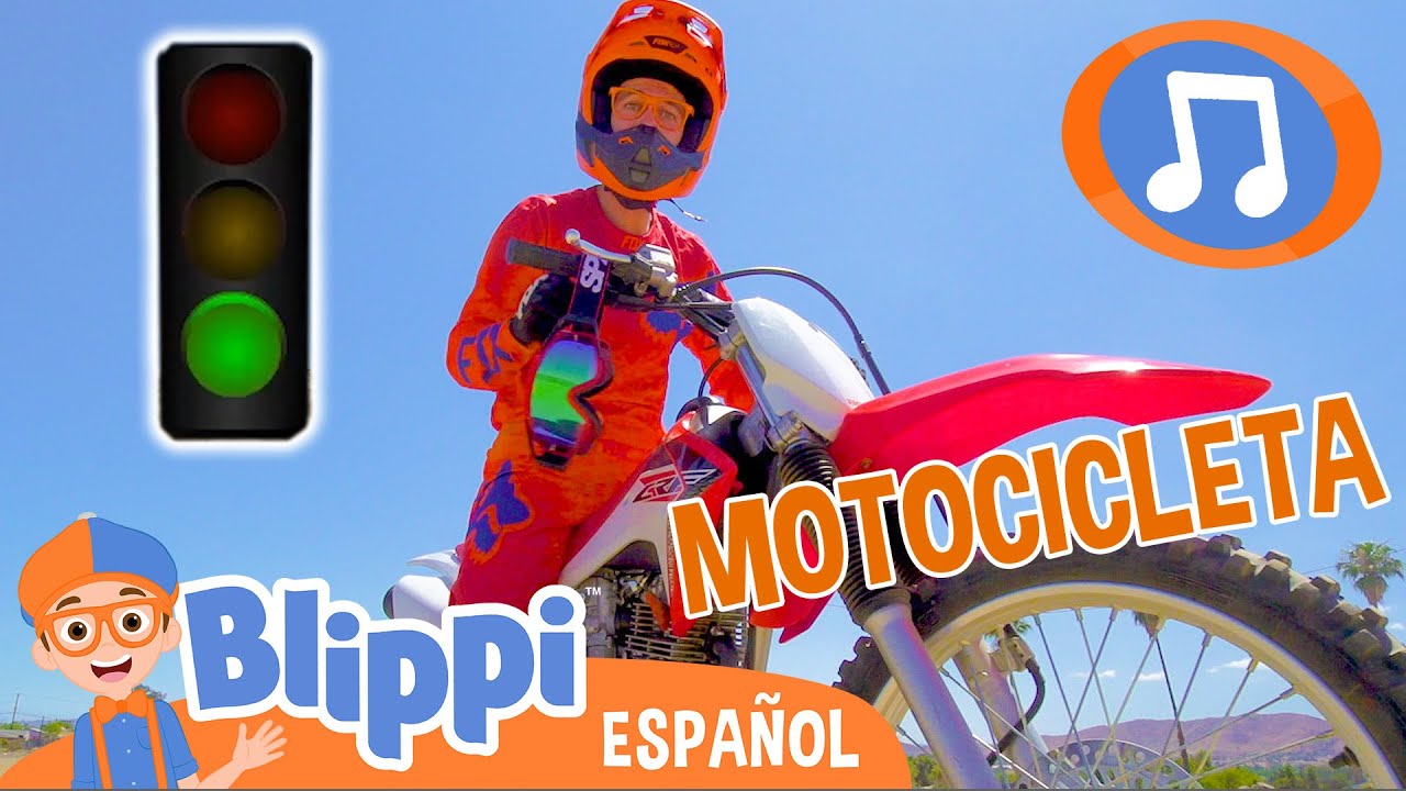 La Excursión en Moto de Blippi 🎵 Blippi Español - Canciones para niños ...