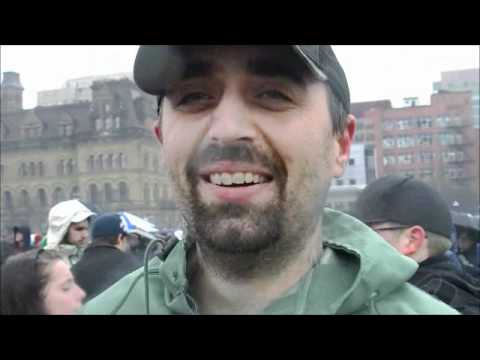 Dwight Dugas Plugs His Radio Show at 420 on Parliament Hill - 2011 ...