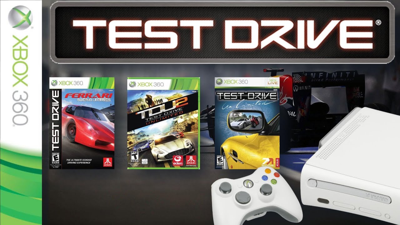 Todos Los Test Drive Para XBOX 360 - YouTube