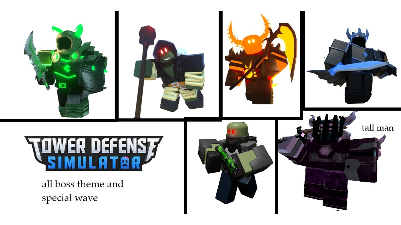 tds all boss theme and special wave(roblox tds) - YouTube