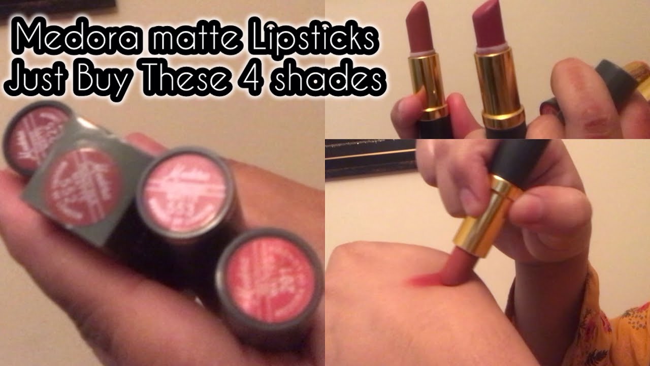 Medora lipstick Shades with number medora peach silk lipstick medora ...