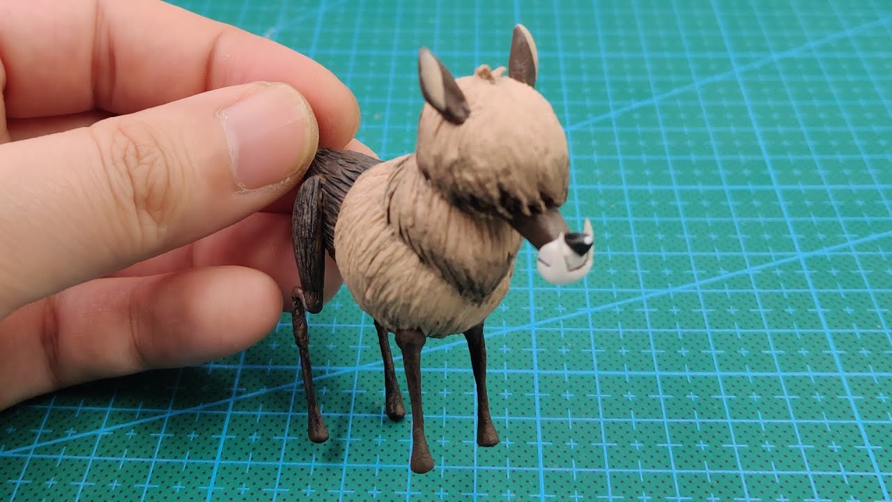 Sculpting Don't Starve No-Eyed Deer - Polymer Clay (Fimo) Tutorial ...