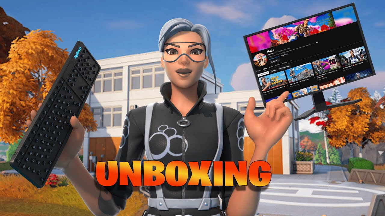 UNBOXING NOUVEAU CLAVIER + NOUVELLE écran - YouTube