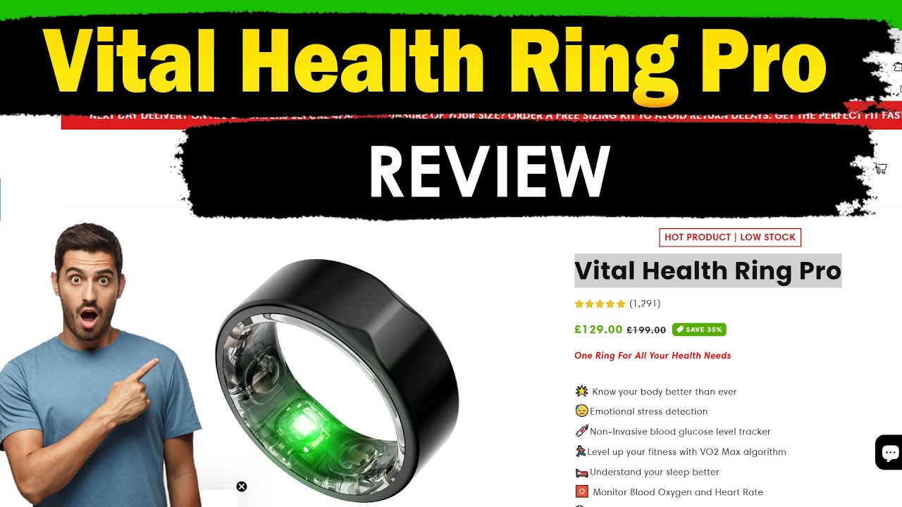 vital health ring pro review 2024 | Is vital health ring pro legit or scam | health ring pro ...