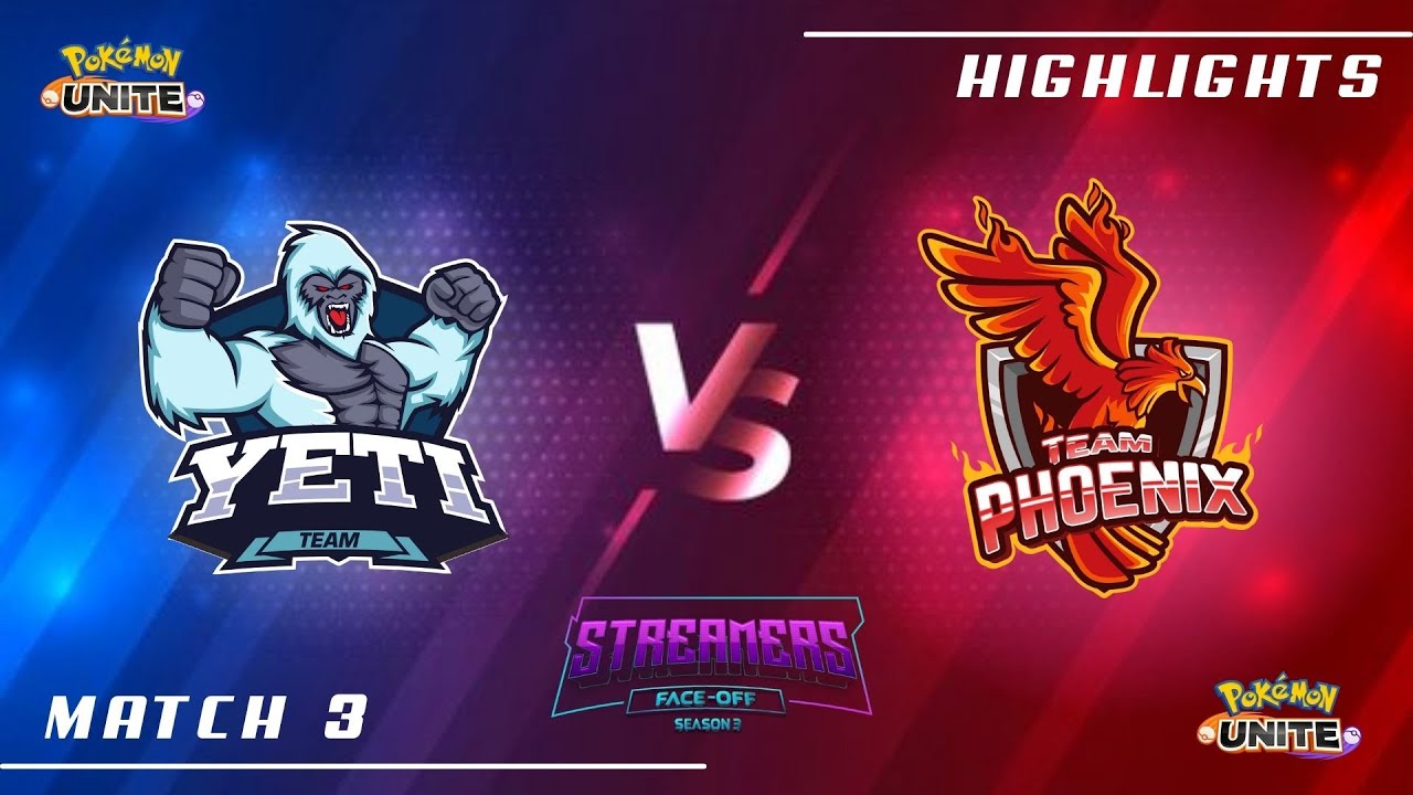Team Yeti VS Team Phoenix | Highlights | Streamers Faceoff Season 3 ...