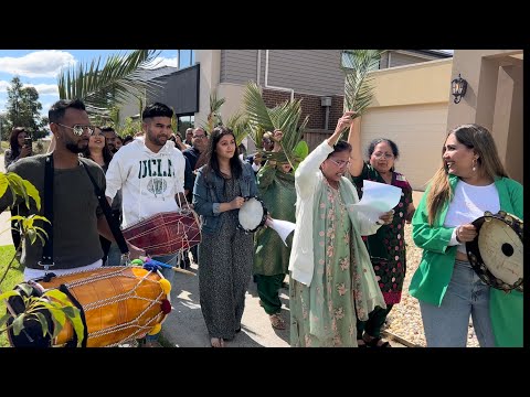 Raja yesu aaya / Palm Sunday song / Palm Sunday Procession / Daliyaan khajor ki