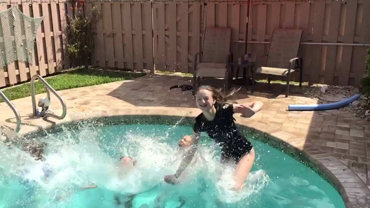 Swim time fun - YouTube