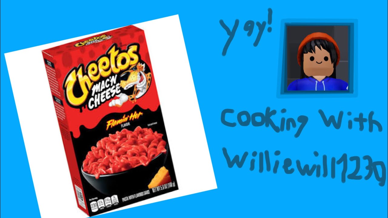 Cooking flaming hot Cheetos mac & cheese cooking with Williewill 1230 # ...