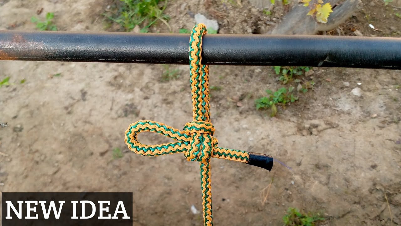 How to tie a Adjustable Knot #how #knots #rope @sajjad12455 - YouTube