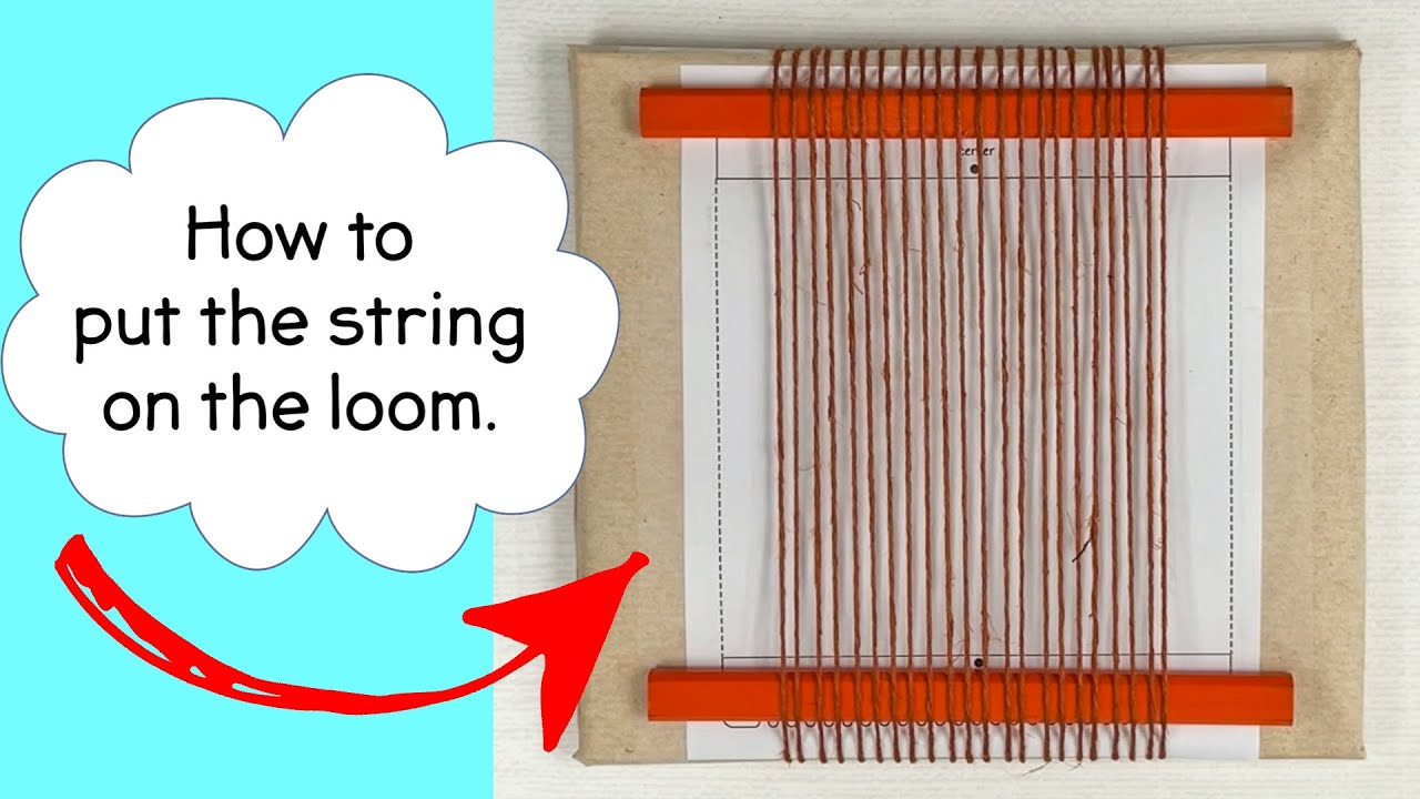 How to Wind Warp on the Book Loom - YouTube