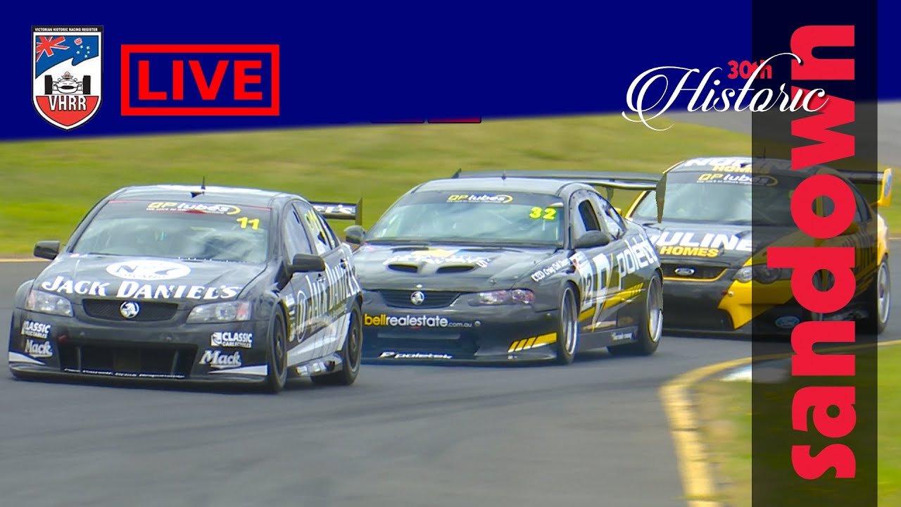 2022 VHRR Historic Sandown Sunday - Blend Line TV - YouTube