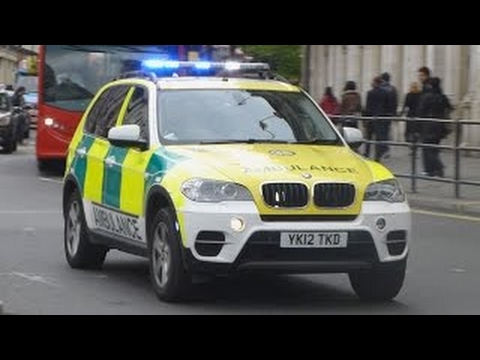 RARE - London Ambulance Service BMW X5 Joint Response Unit responding ...