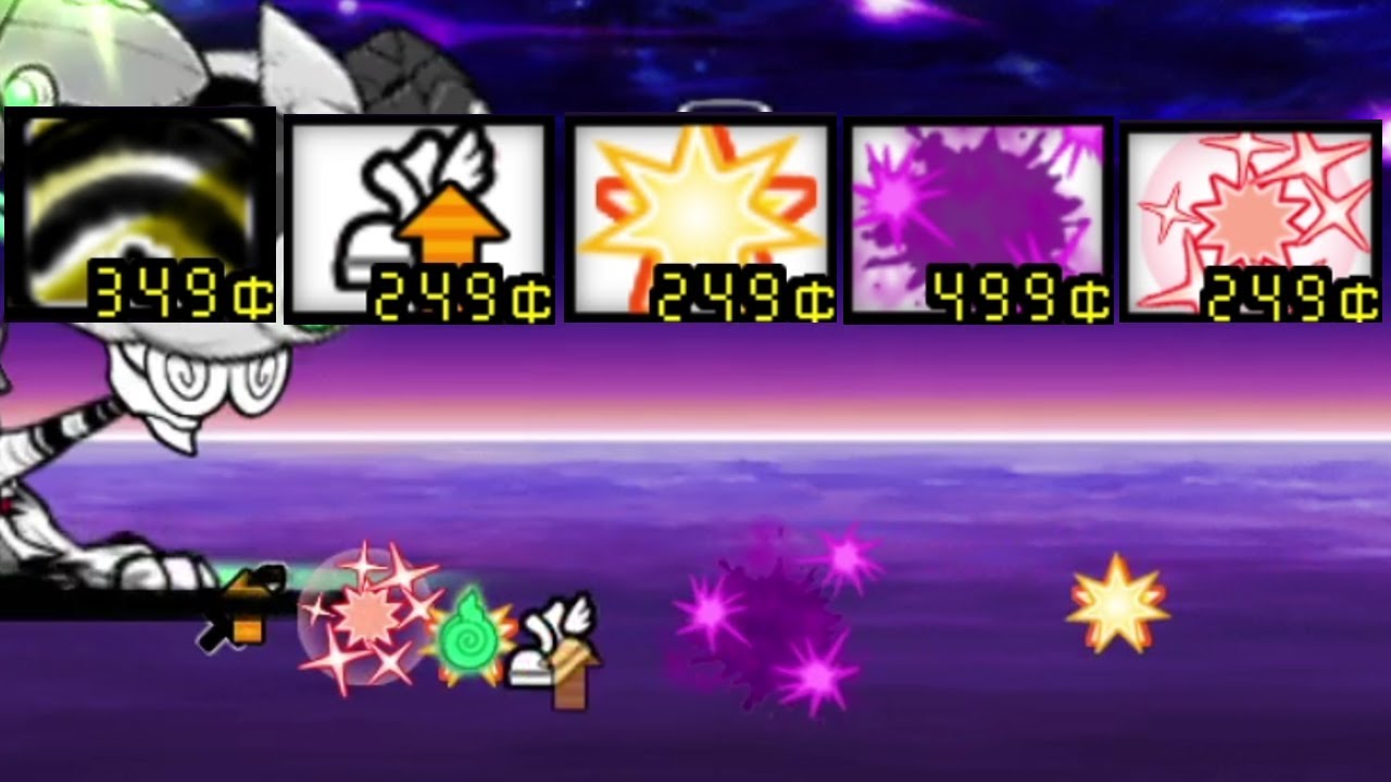 the battle cats effects attack 3 - YouTube