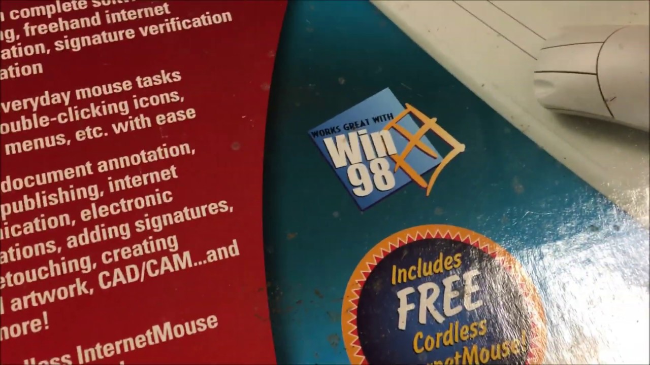 Will a Windows 98 Drawing Tablet Work on Windows 10? - YouTube