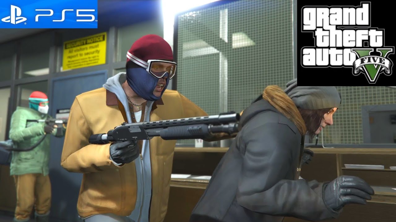 PS5 | GTA 5 Graphics Looks Good On PS5. Prologue and First Mission. HDR ...