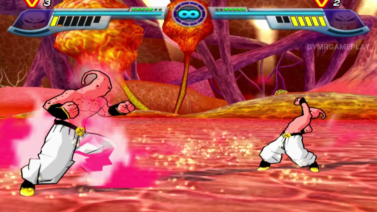 Super Buu vs Kid Buu - Dragon Ball Z Infinite World (COM VS COM) - YouTube