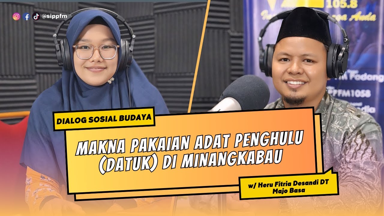 Makna Pakaian Adat Penghulu (Datuak) di Minangkabau - YouTube