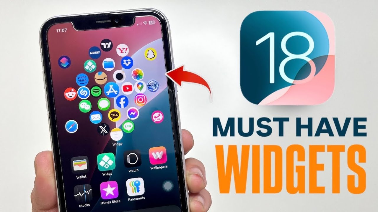 iOS 18 Top Best Widgets - Must Enable Widgets - YouTube