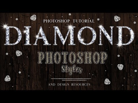 Diamond & Gold Photoshop Styles Kit, a Layer Style Add-On by ...