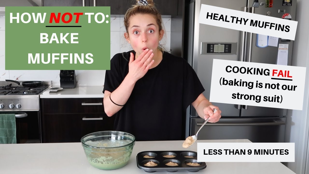 MAKE MUFFINS WITH ME *huge fail lol* - YouTube