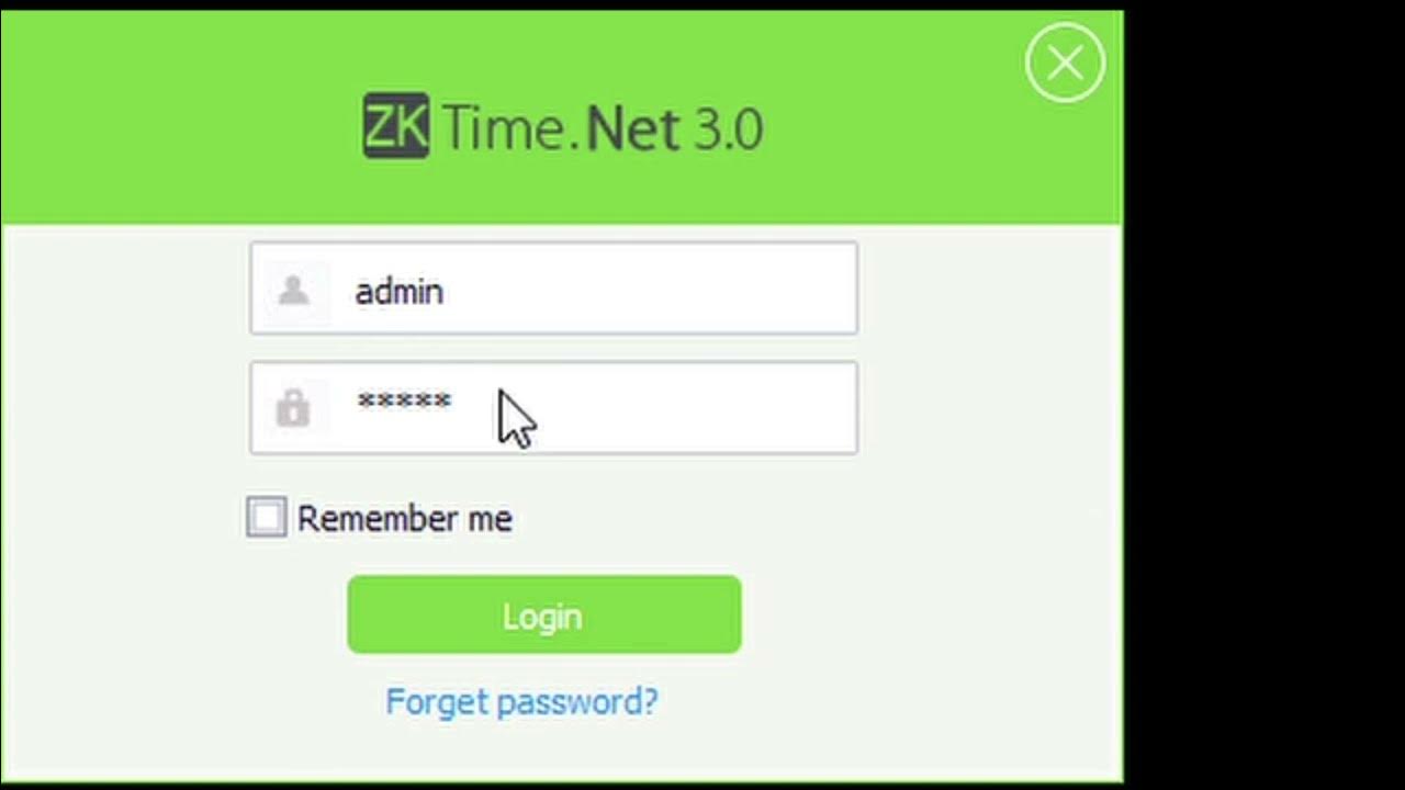 ZKTime.Net 3.0 Software Configuration Video in Hindi - YouTube