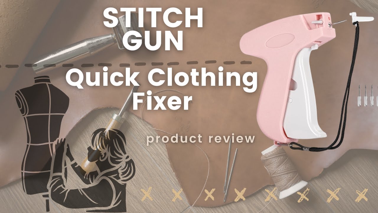 Fast Fixes Made Easy! 🧵 BS ONE Stitch Gun – Quick Repairs for Clothes ...