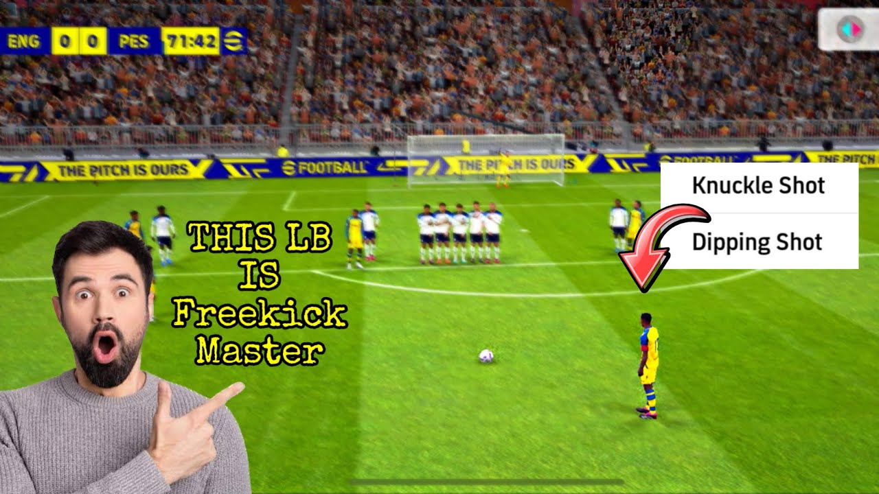 Unbelievable Knuckle and Dipping Shots! 🤯 Mastering Freekicks ...