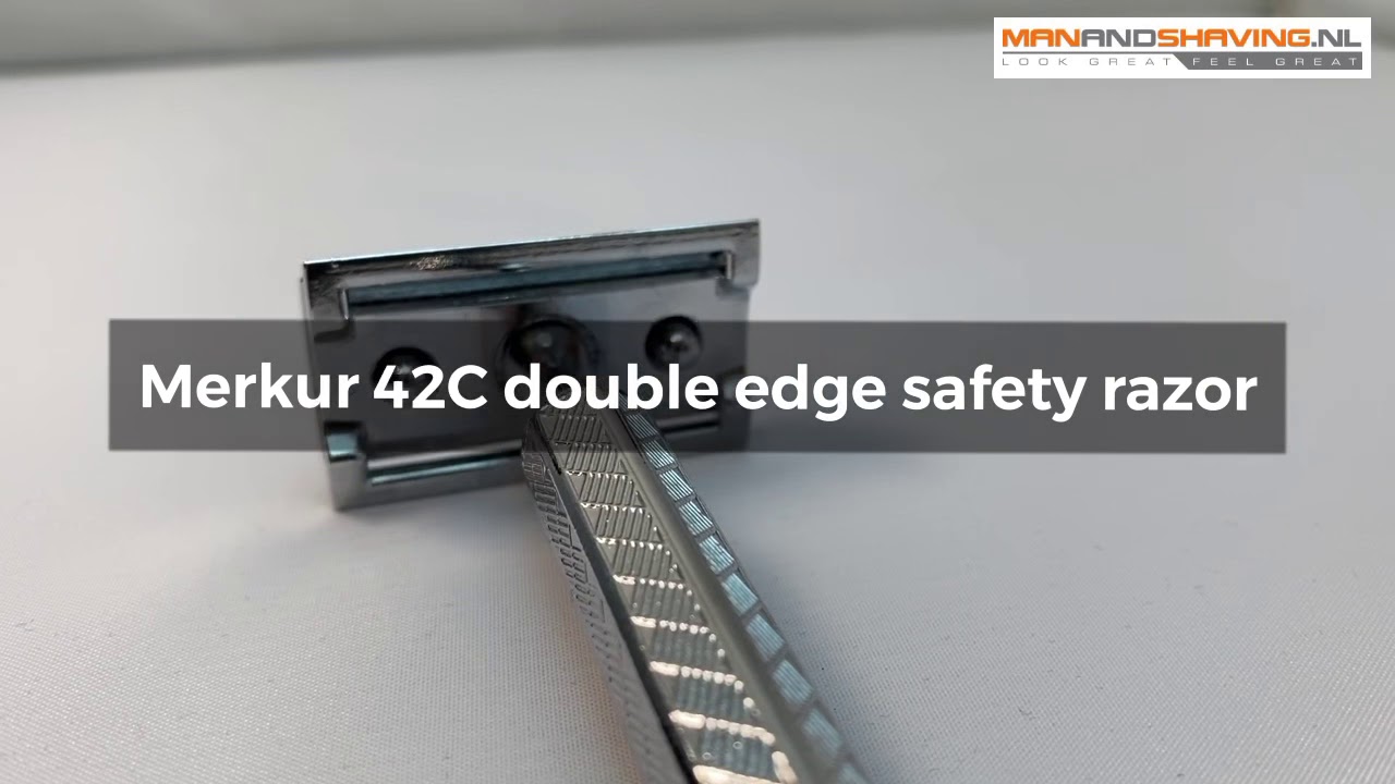 Merkur 42C double edge safety razor - YouTube