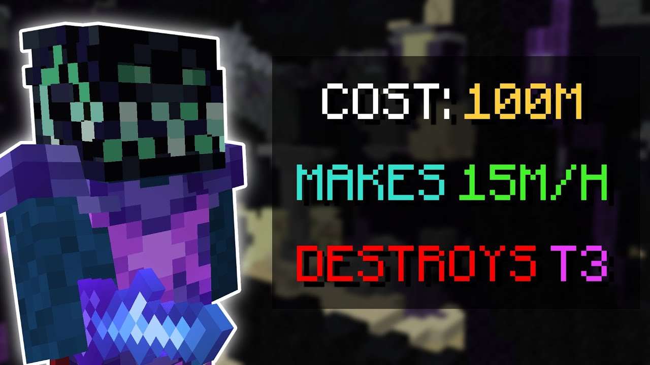 How I DEFEATED the T3 Enderman BOSS... | Hypixel Skyblock - YouTube