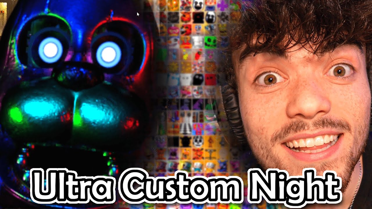 SO MANY ANIMATRONICS!! | Ultra Custom Night - YouTube
