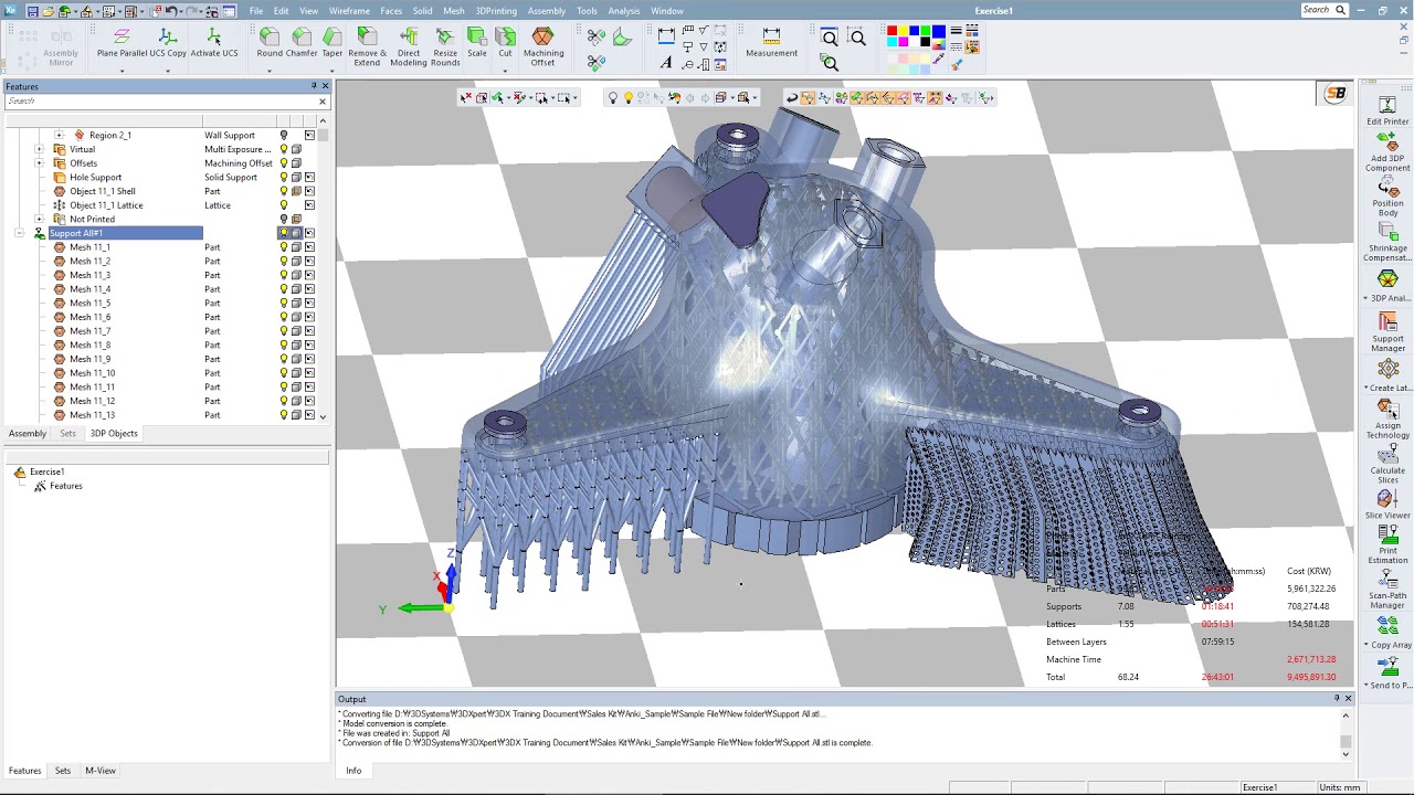 3DXpert Import and Export - YouTube