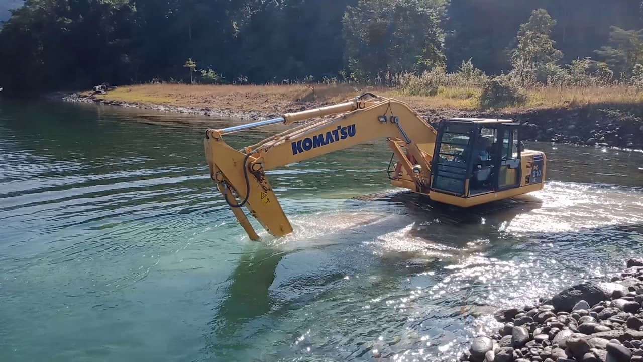 Changing the direction of dehing river of devan - YouTube