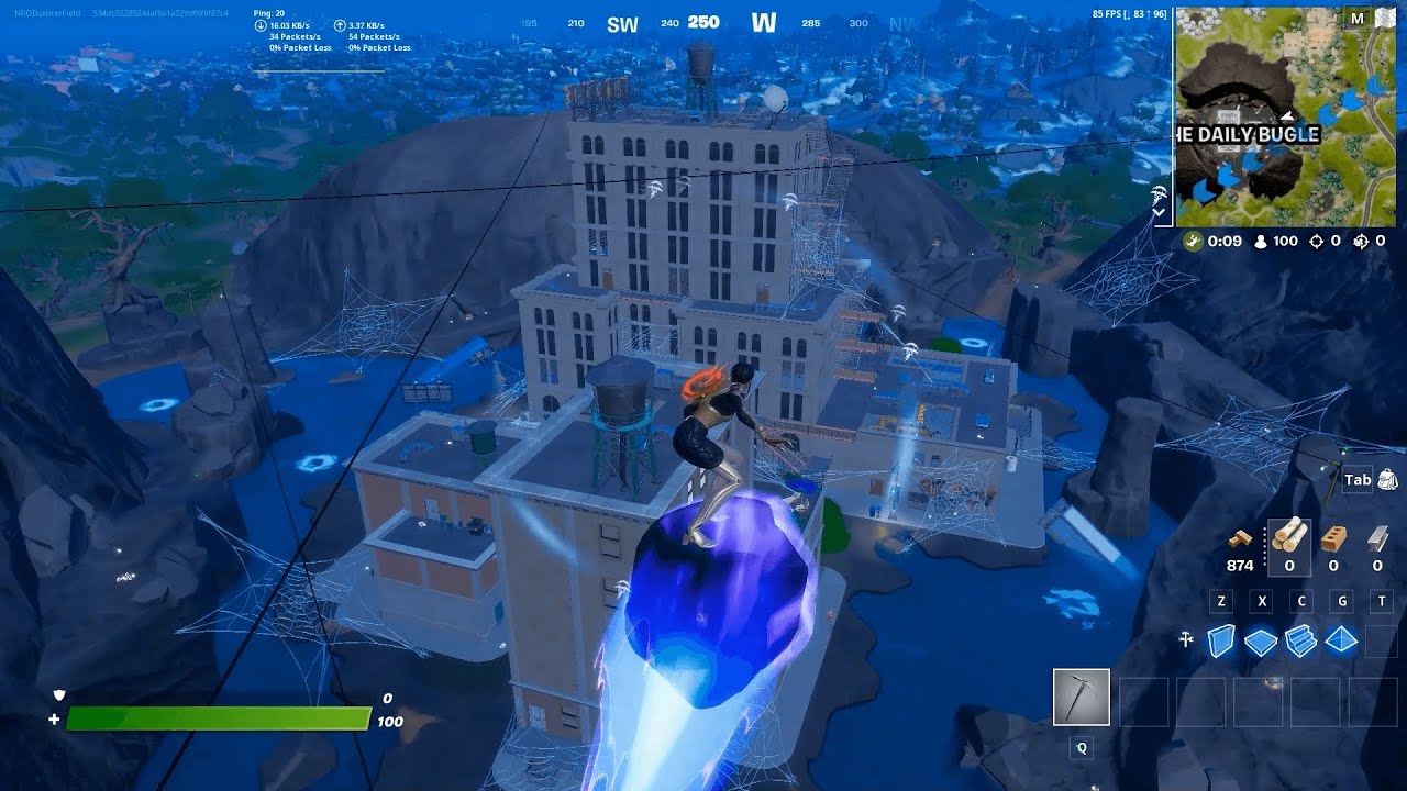 Fornite Chapter 3 Season 1 - The Daily Bugle & The Temple Game Play ...