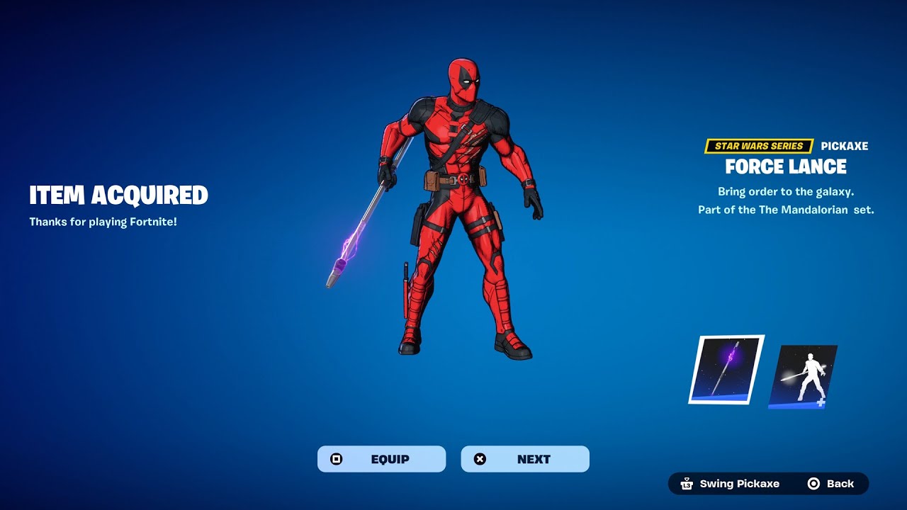 How To Get Force Lance Pickaxe NOW FREE In Fortnite (Unlocked Force ...