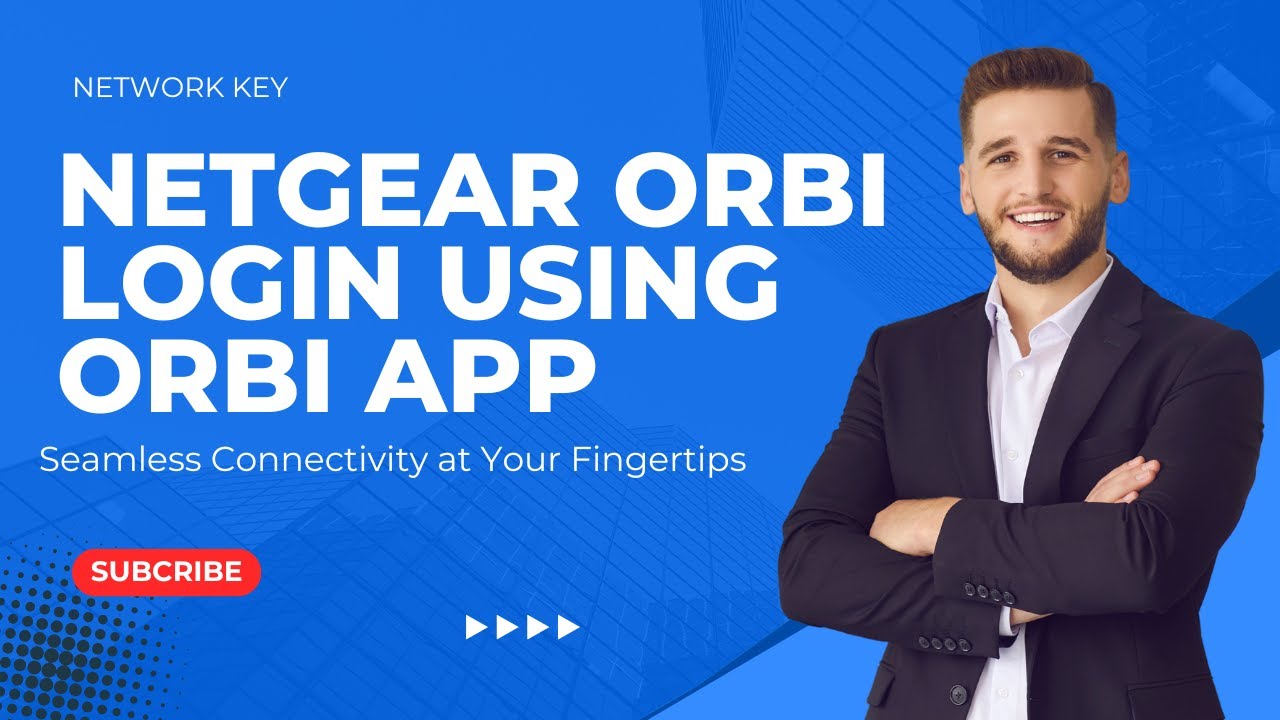 Netgear Orbi Login Using Orbi App - YouTube