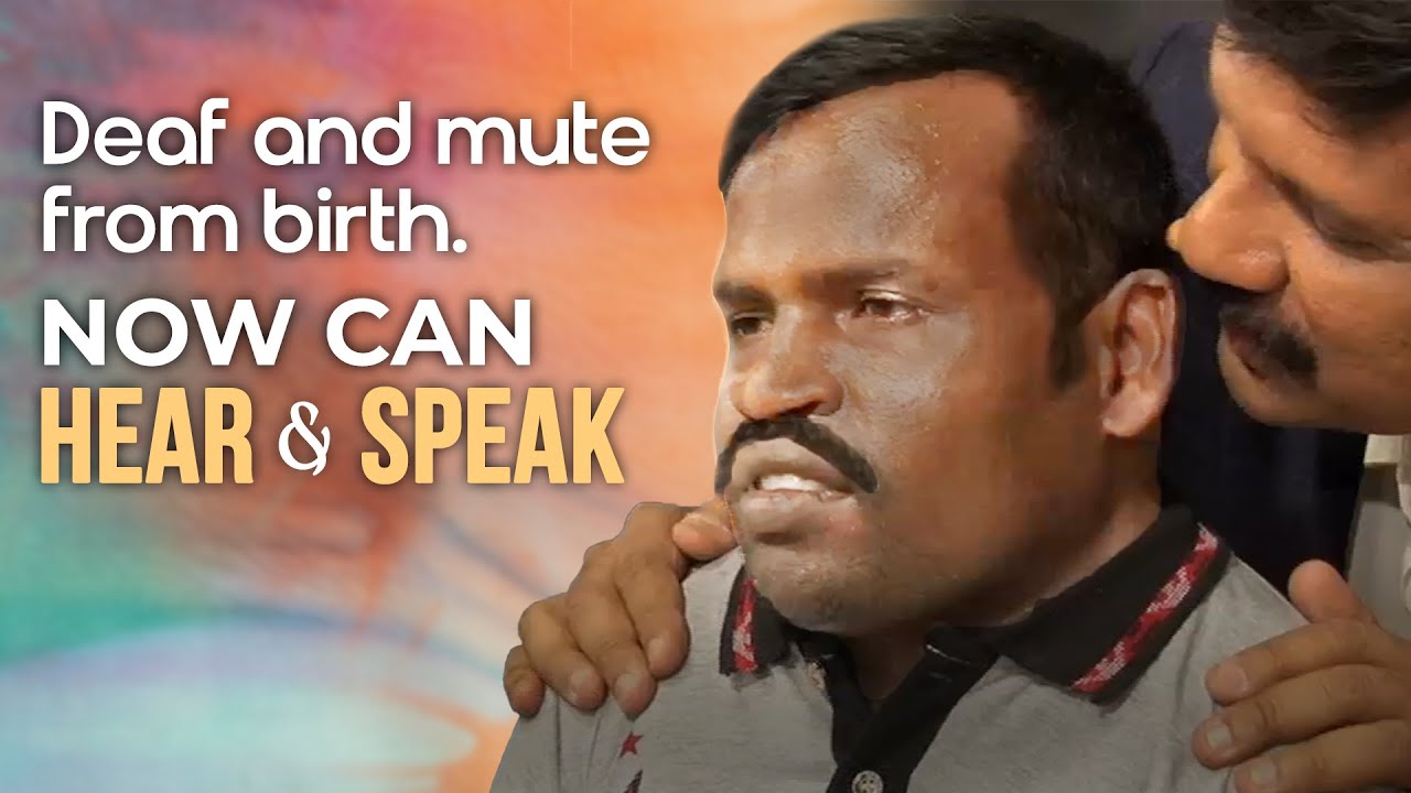 DEAF AND MUTE FROM BIRTH. NOW CAN HEAR AND SPEAK. - YouTube