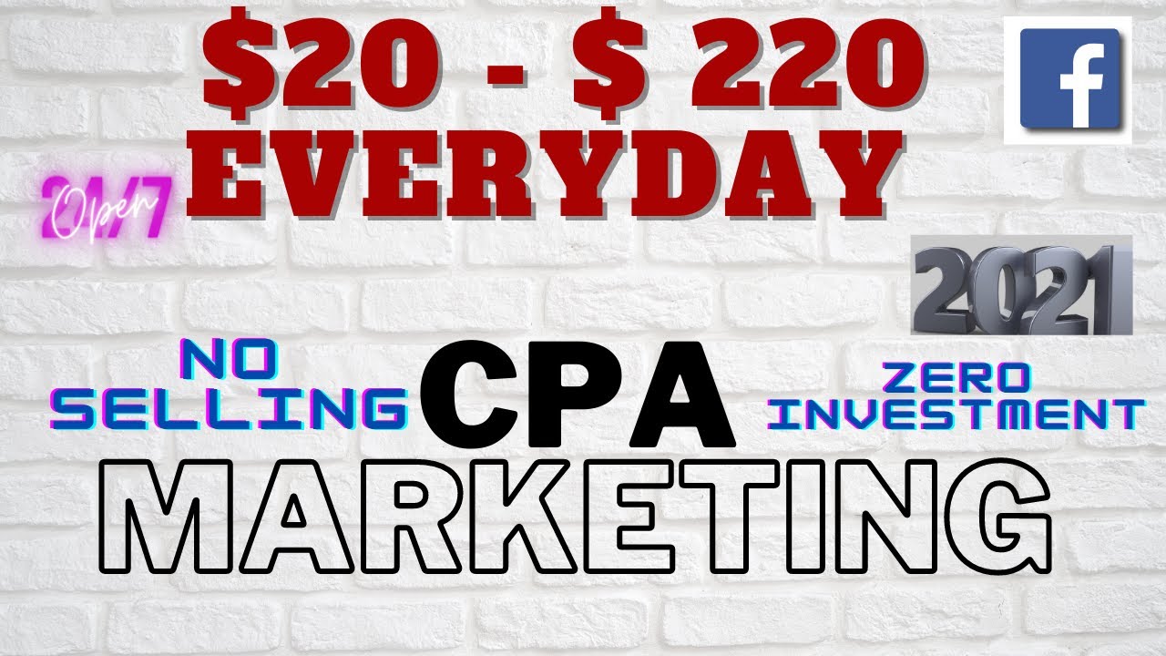 How to Make $22 to $222 With CPA Marketing| Make Money online in 2021 ...