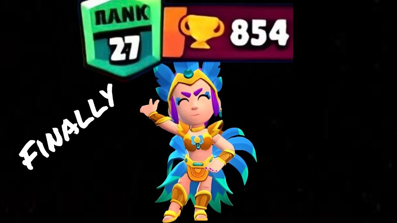 Finally 850 Trophies Piper・Road to Rank 30 Piper・Brawl Stars English ...