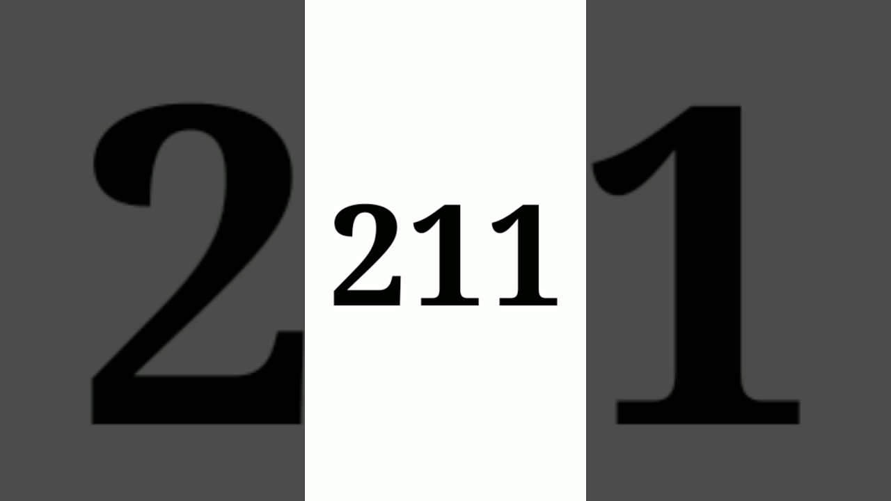 Two Hundred and Eleven | Comment What is Special For You With This ...